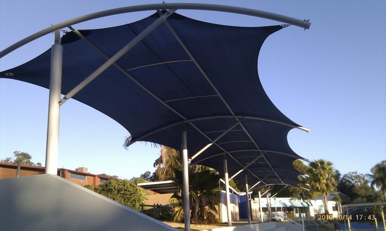 Cantilever Shade Structures Perth | Custom Design & Style - Aqua Shades